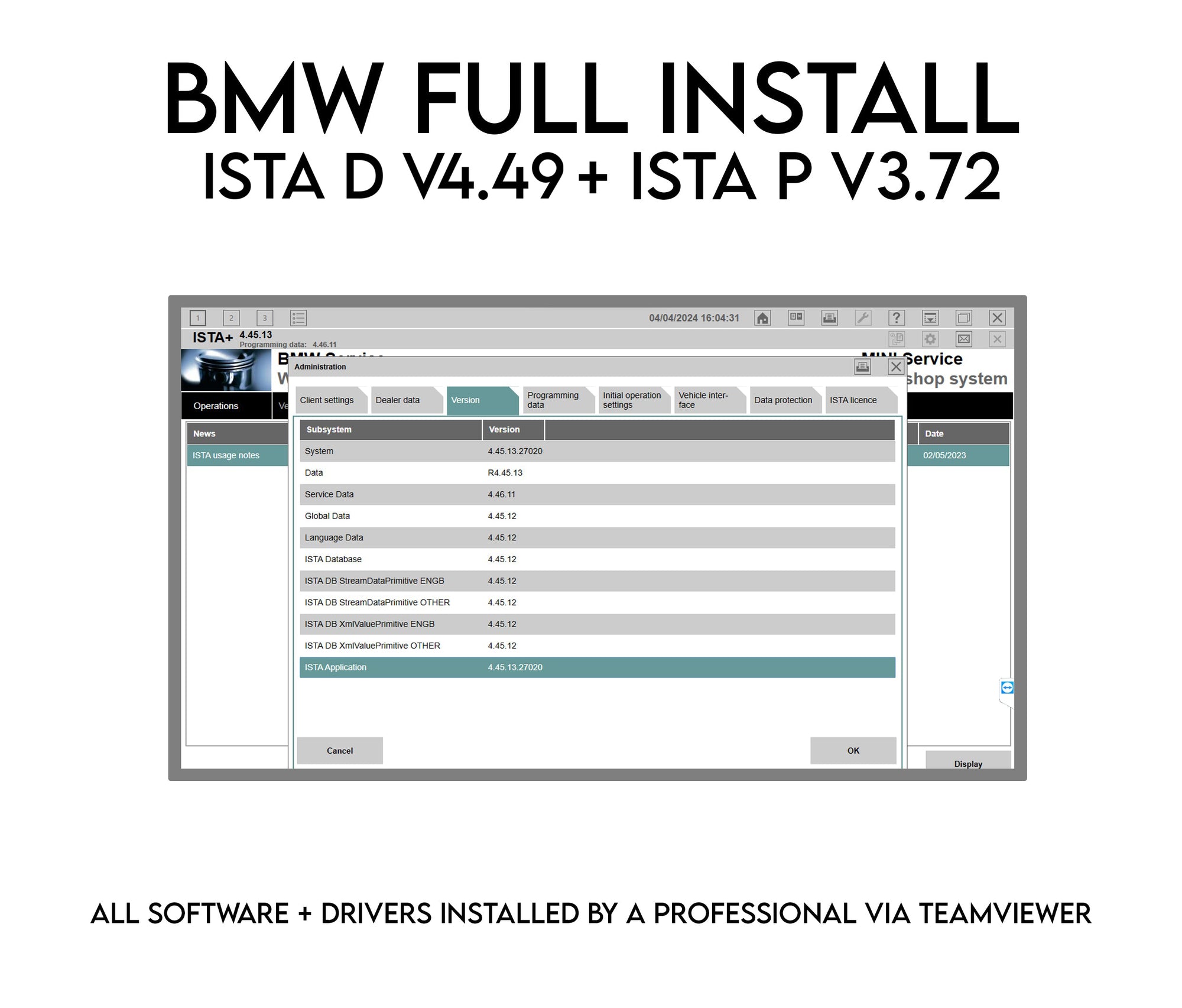 BMW ISTA+ Software (ISTA D) — Latest 2026 Install | CodeKrew