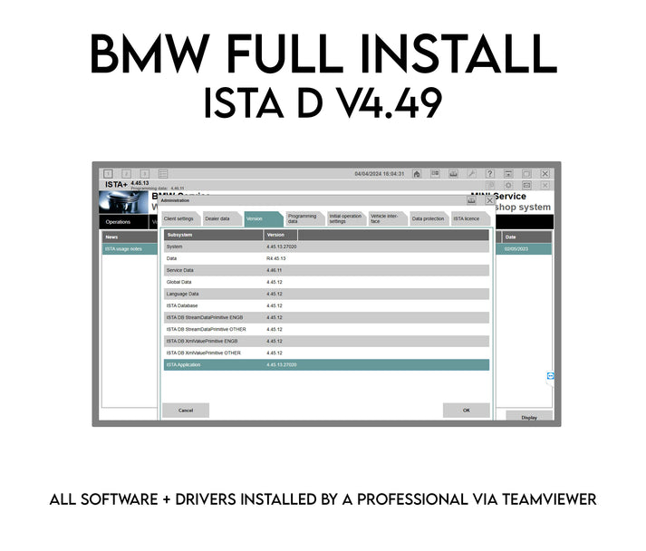 BMW ISTA+ Software (ISTA D) — Latest 2026 Install | CodeKrew