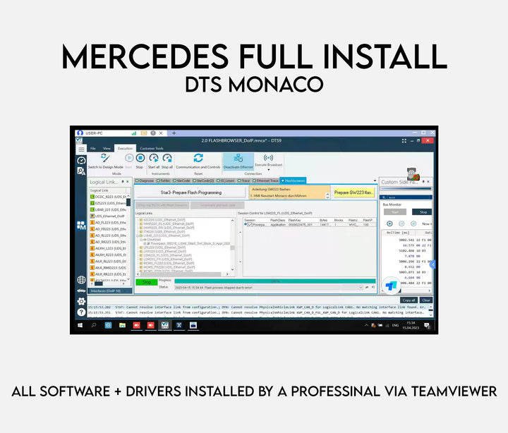 DTS Monaco — Mercedes Diagnostic & Engineering | CodeKrew