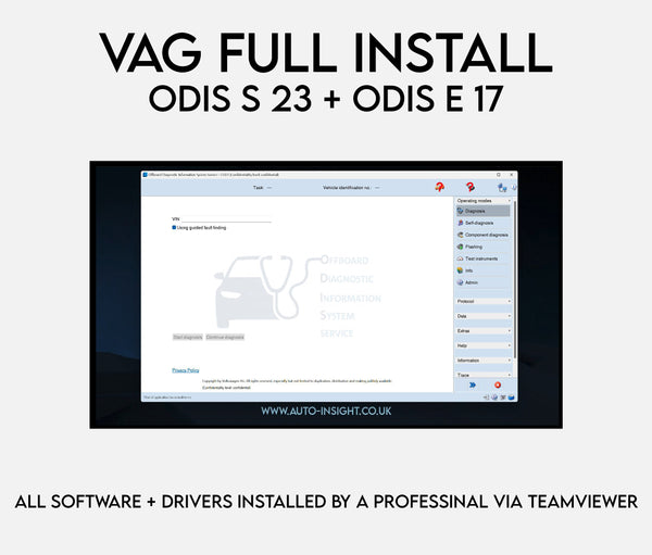 VAG ODIS-S + ODIS-E Software Bundle | CodeKrew