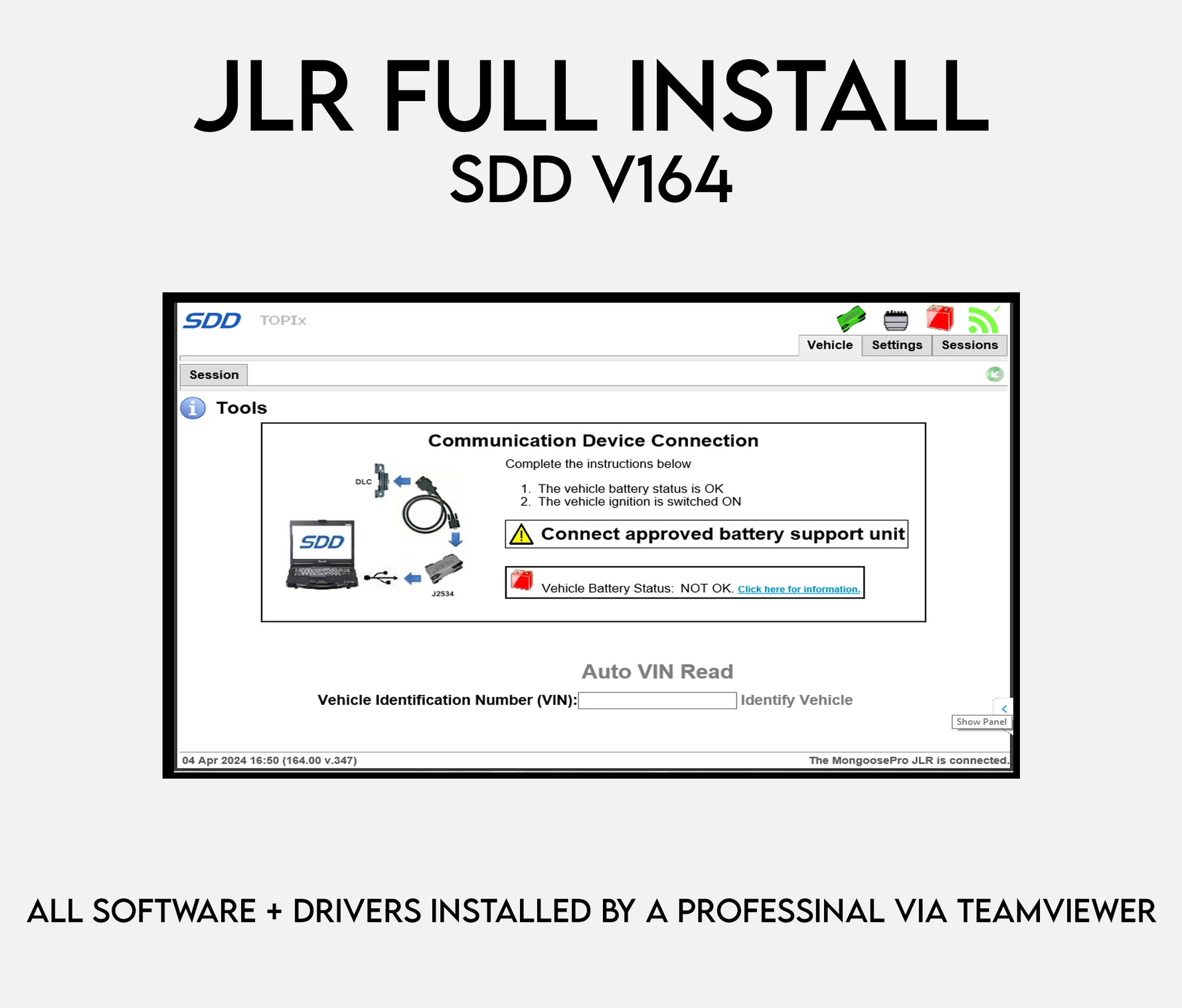 JLR SDD Software — Latest Version for Jaguar Land Rover | CodeKrew